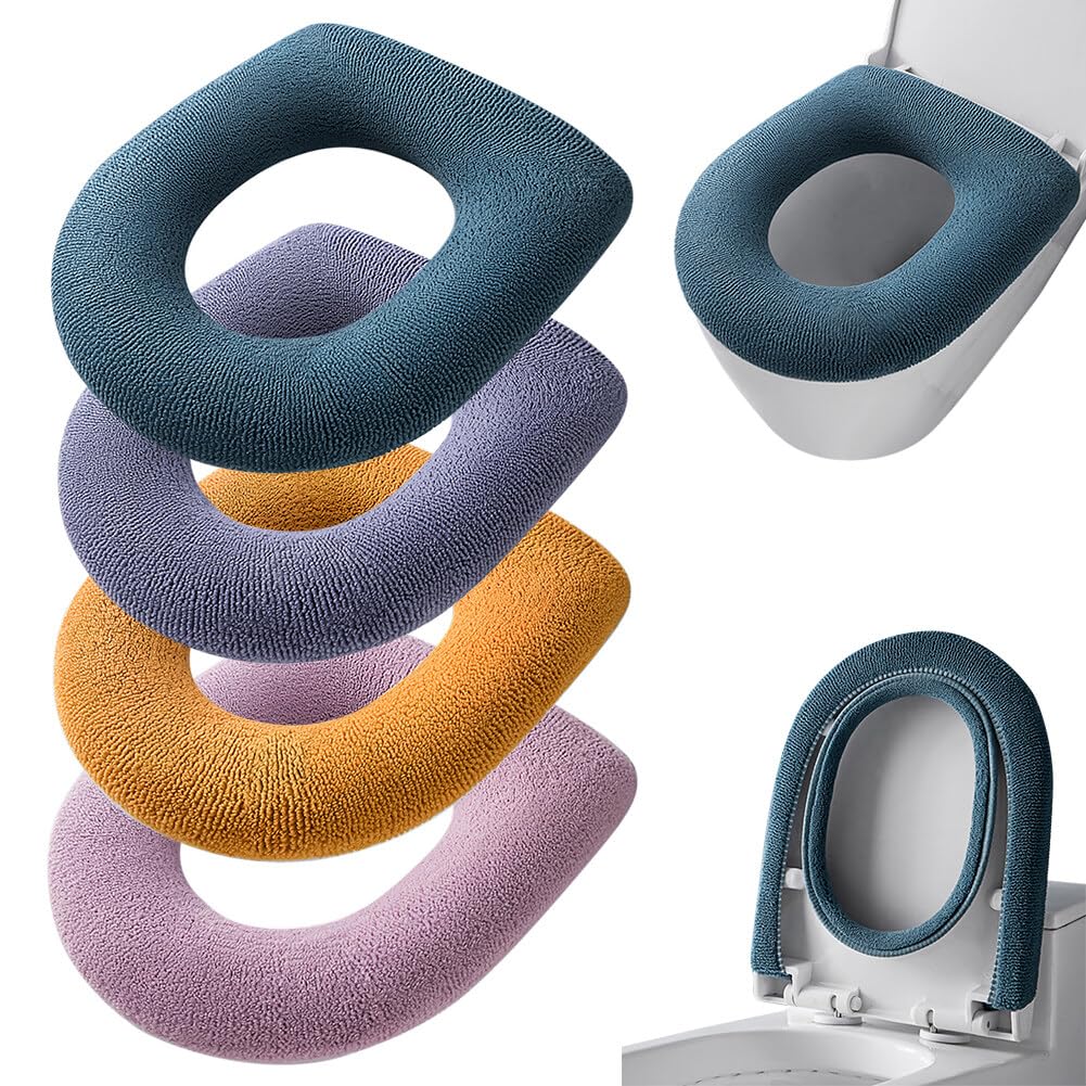 Amazon.com: 4 Pack Toilet Seat Covers for Bathroom, Bathroom Soft ...