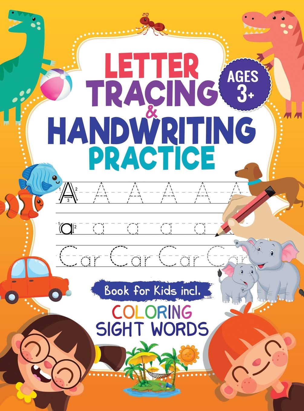 Buy Letter Tracing and Handwriting Practice Book: Trace Letters and ...