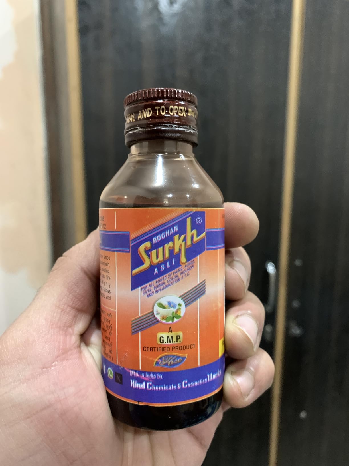 Roghan Surkh Asli Natural Pain Relief Oil