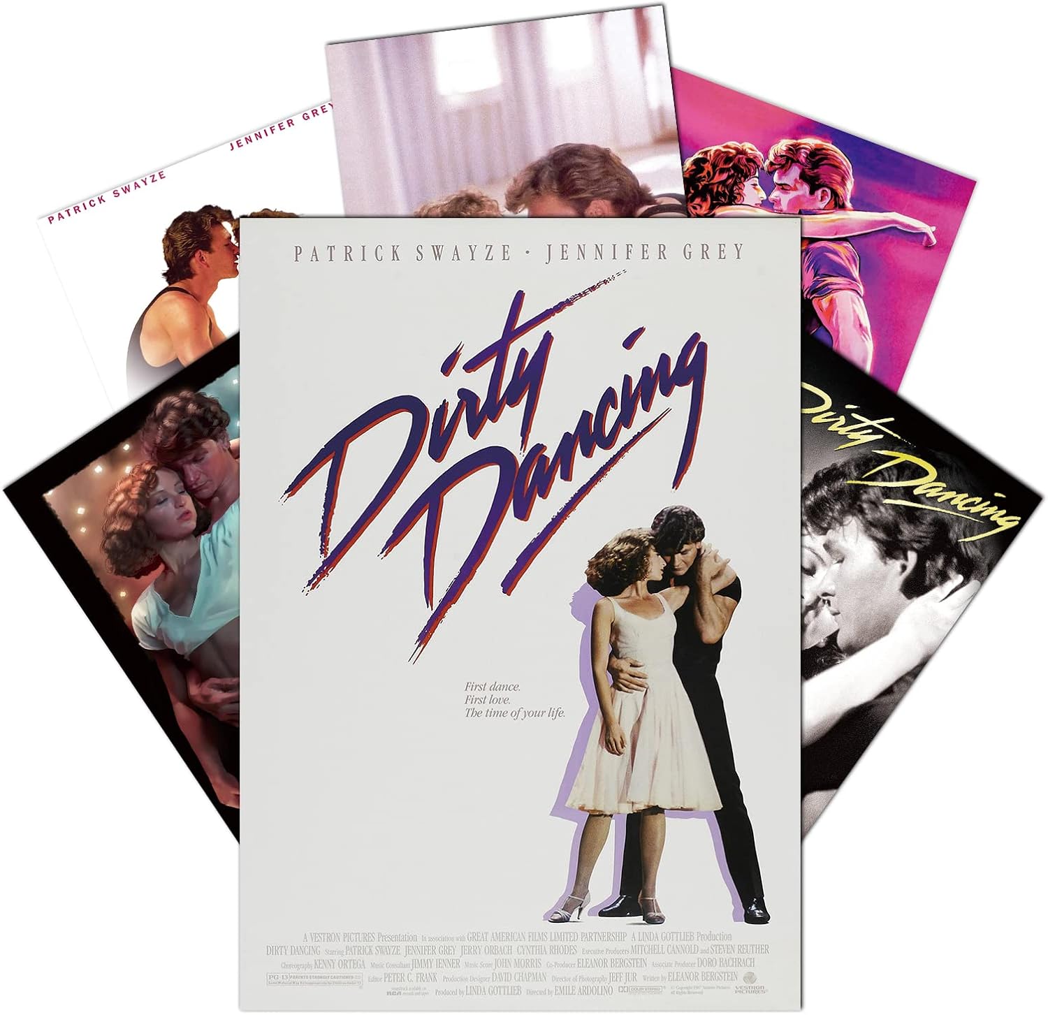 Amazon.com: Ljjlodwpfv Dirty Dancing Movie Posters - Set of 6 Pcs 10 ...