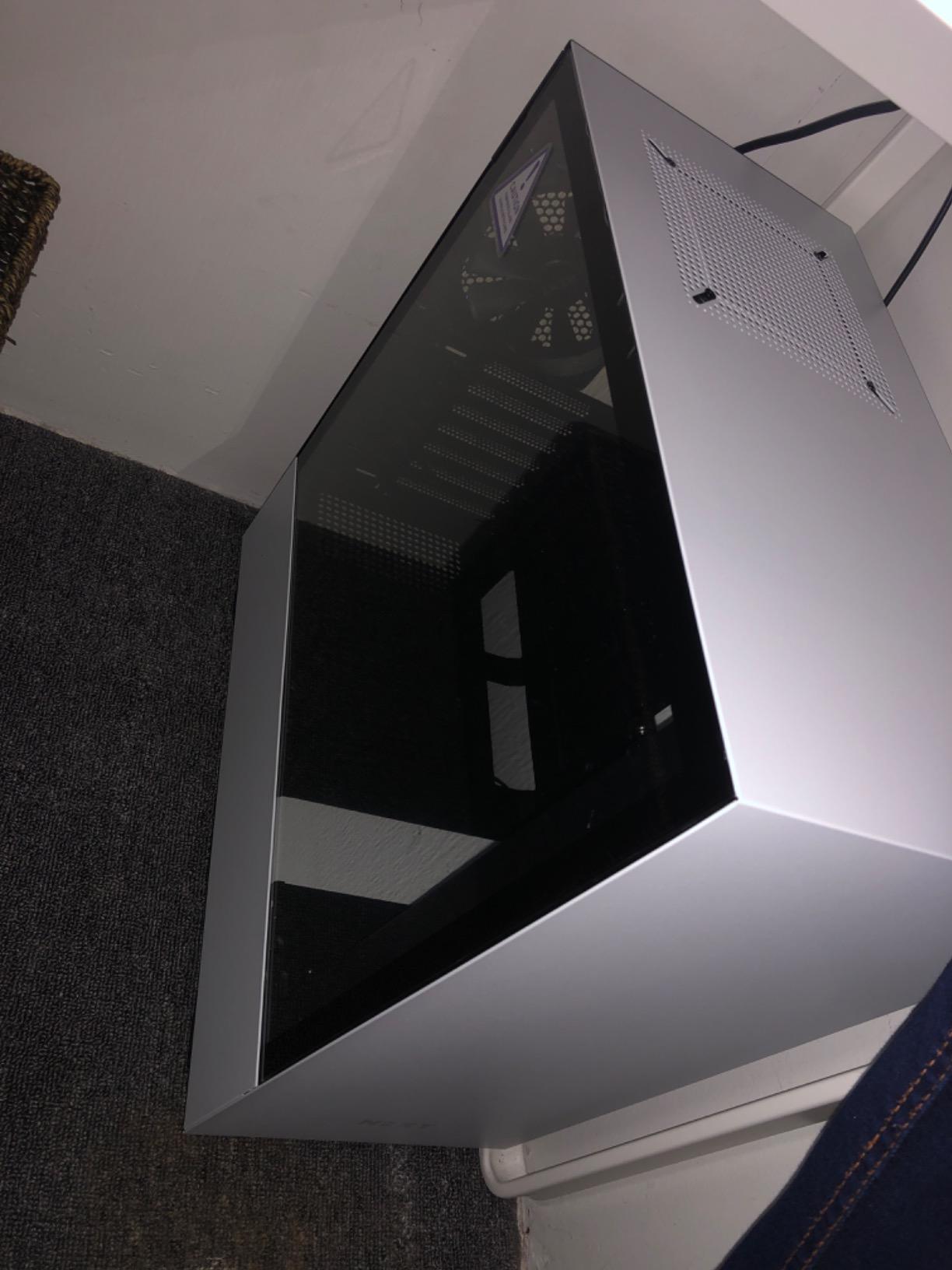 NZXT H511 Tempered Glass Mid-Tower ATX Case - White : Amazon.com.au ...