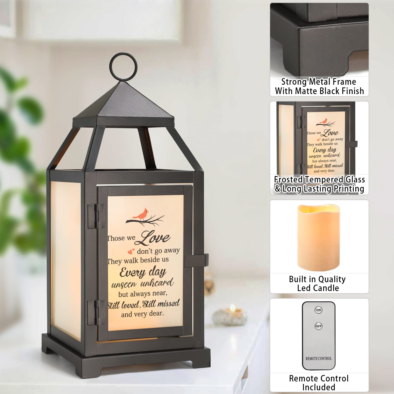 Snapklik.com : Sympathy Gift Memorial Lantern