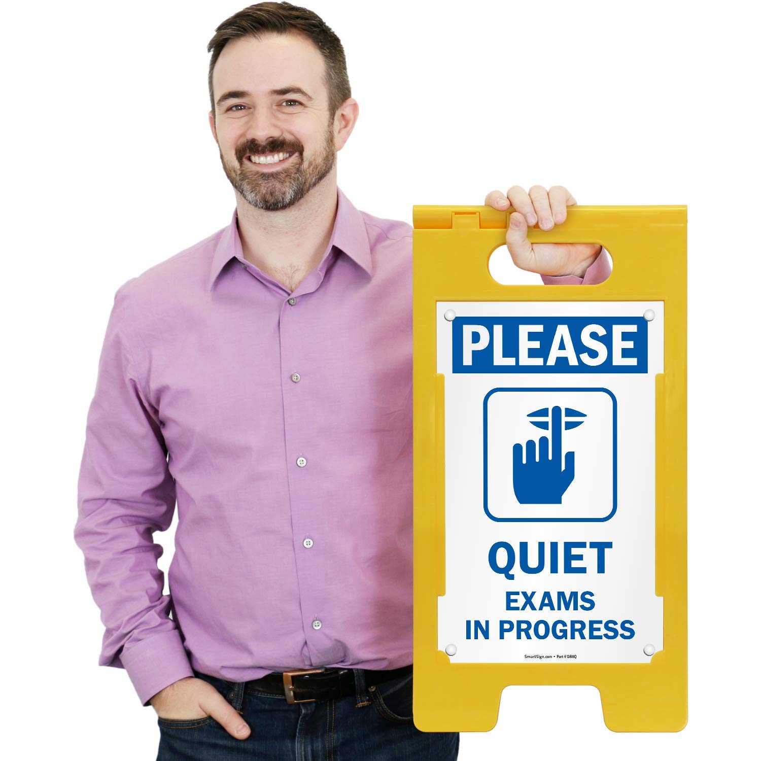 Quiet Please Exam In Progress Sign