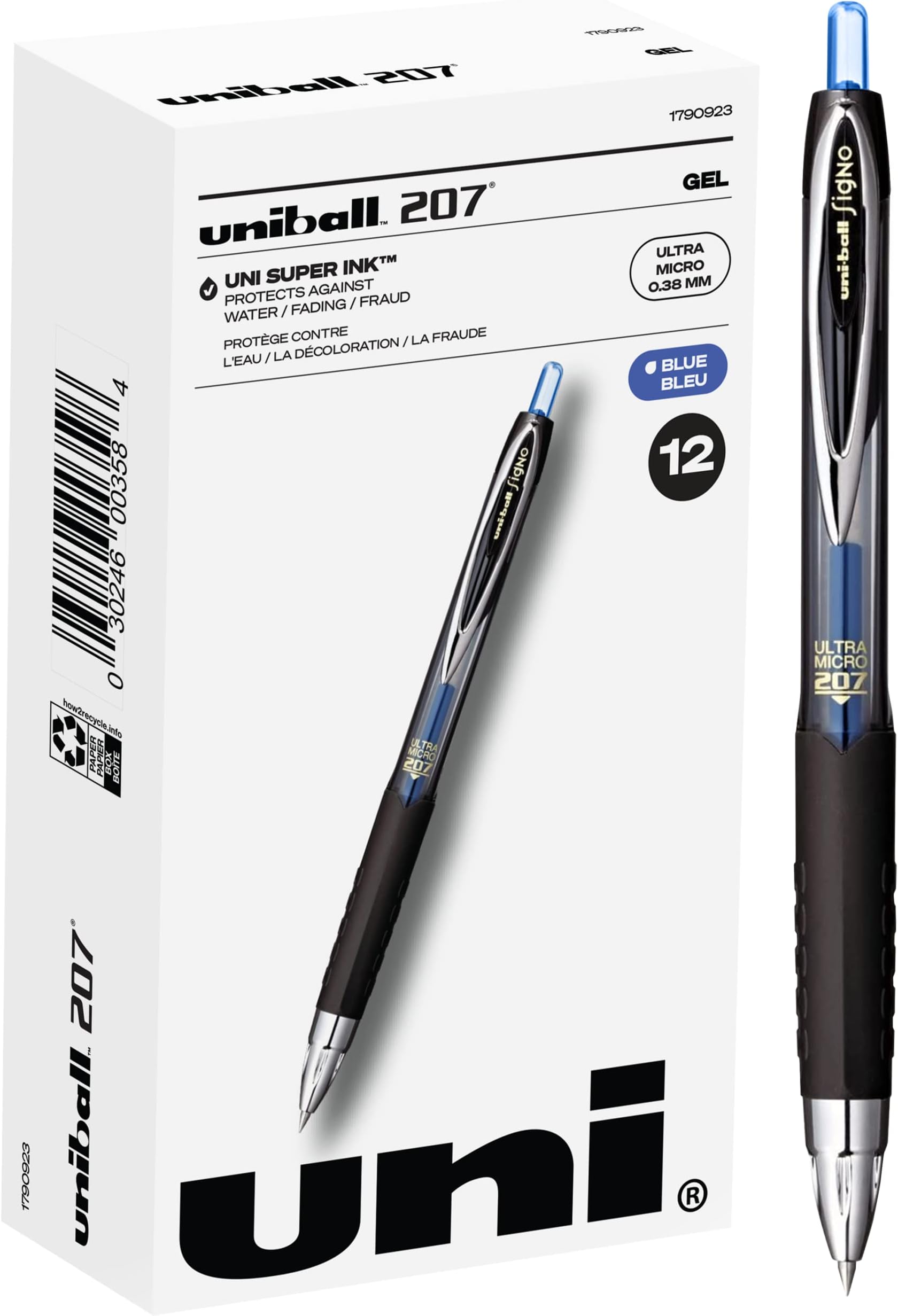 Uni-Ball 207 Retractable Gel Pens at Dorothy Boots blog