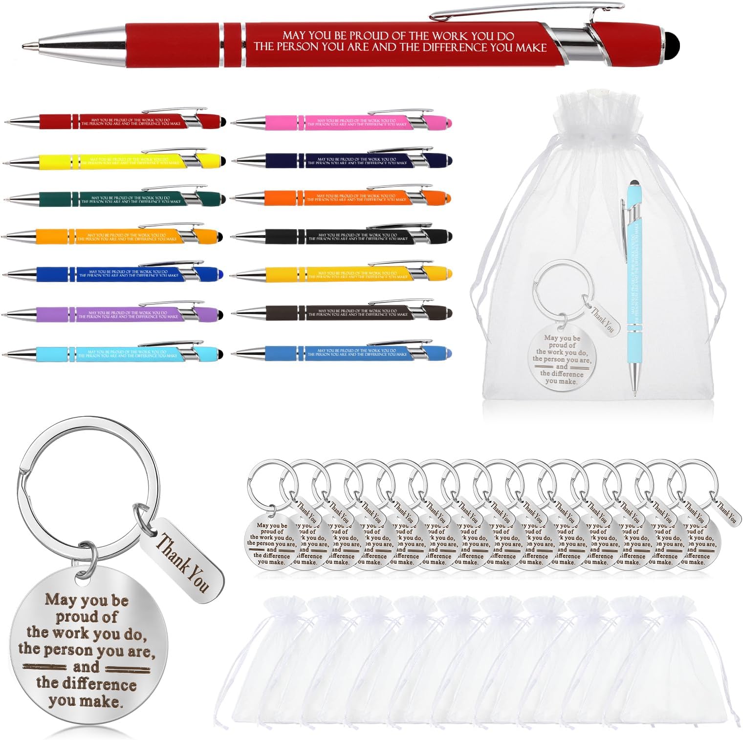 Amazon.com : ReliThick Team Appreciation Gifts Ballpoint Pen Thank You ...
