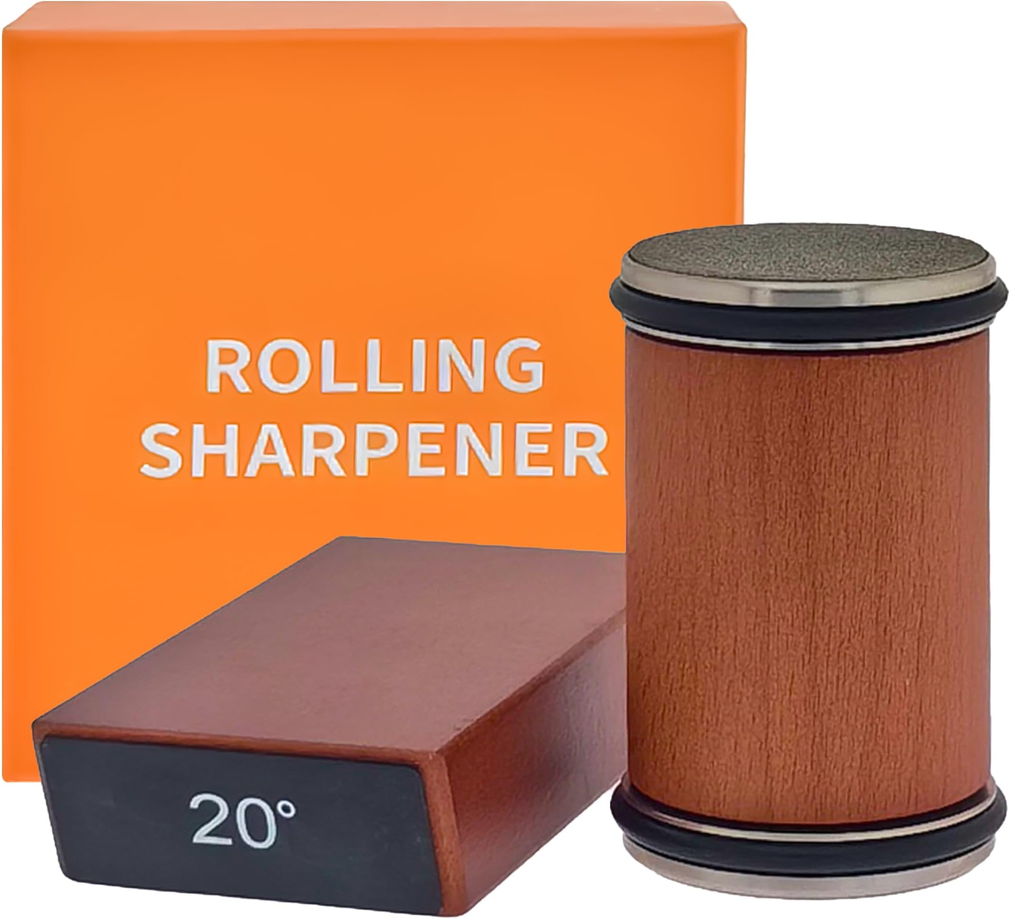 Amazon.com: Rolling Knife Sharpener Kit - Knife Sharpening Made Easy ...