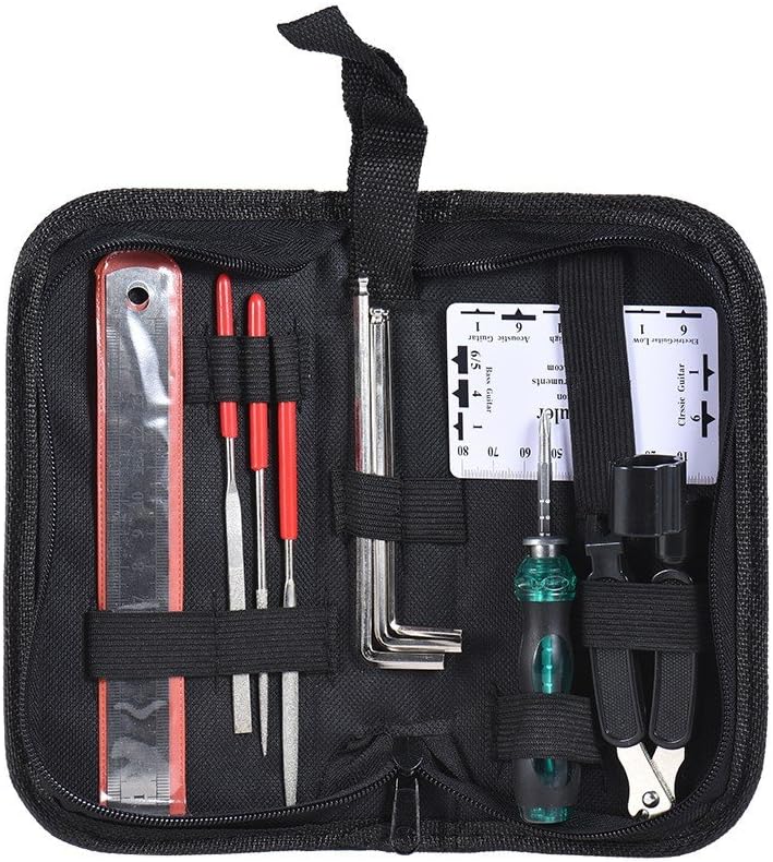 Amazon.com: Guitar Repair Tools Guitar Toolkit with String Organizer ...