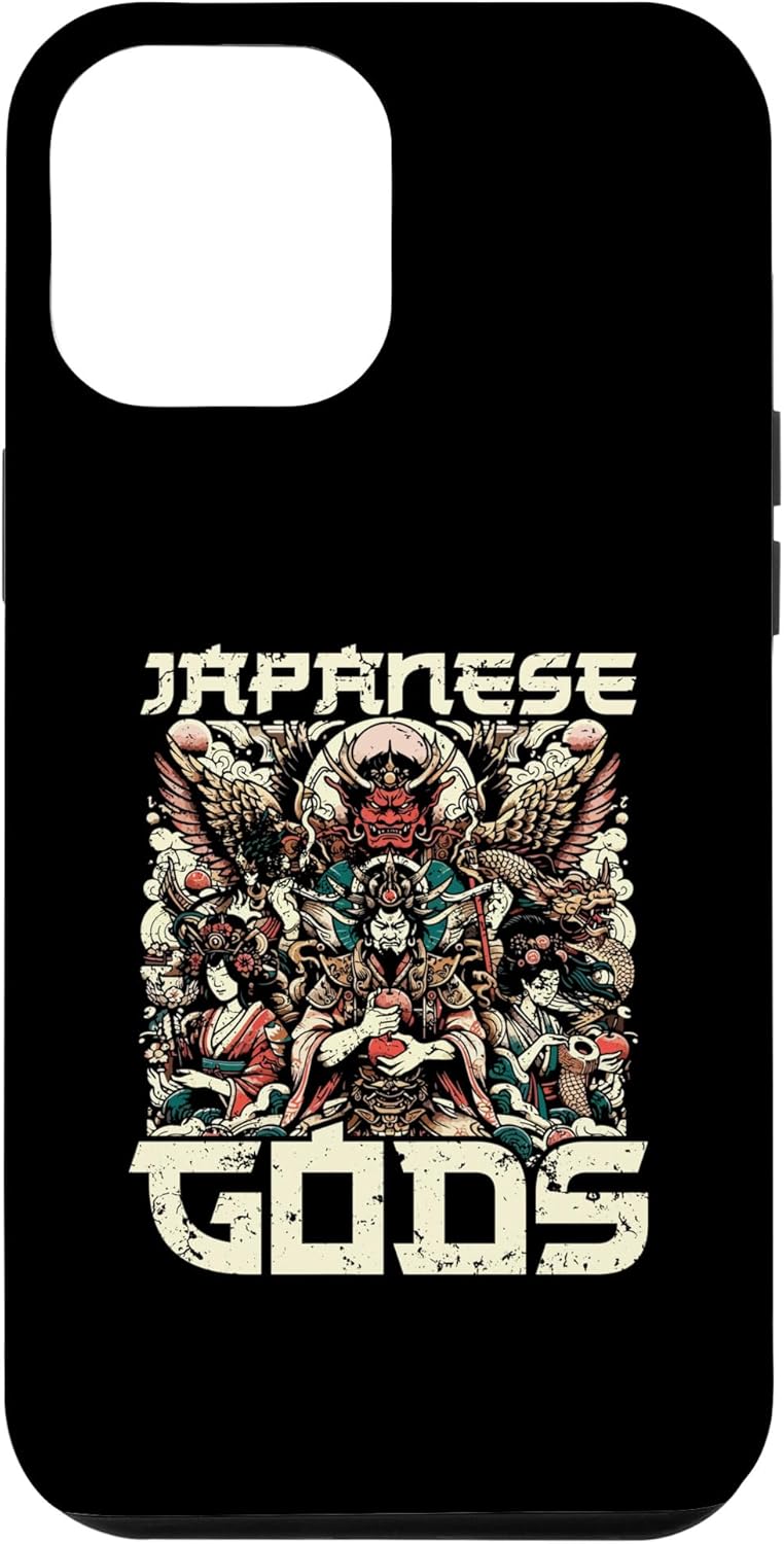 Amazon.com: iPhone 14 Plus Japanese Gods Mythical Pantheon Asia Culture ...