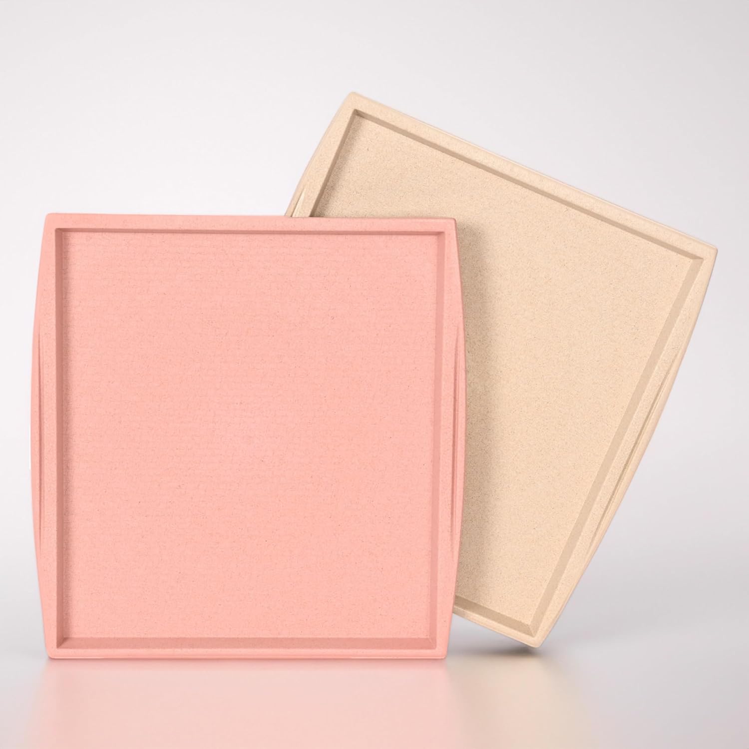 Eha Earth Friendly Square Trays for Serving Set of 2 | 11 Inch ...