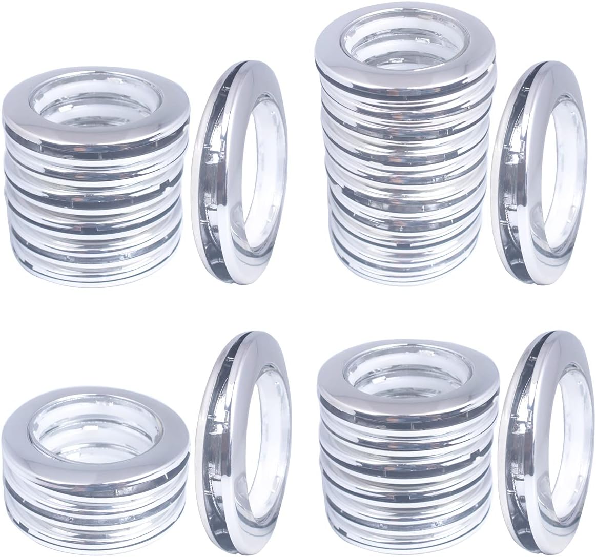 Amazon.com: 32 Pack Curtain Grommet, Inner Diameter 1-9/16"(40mm ...