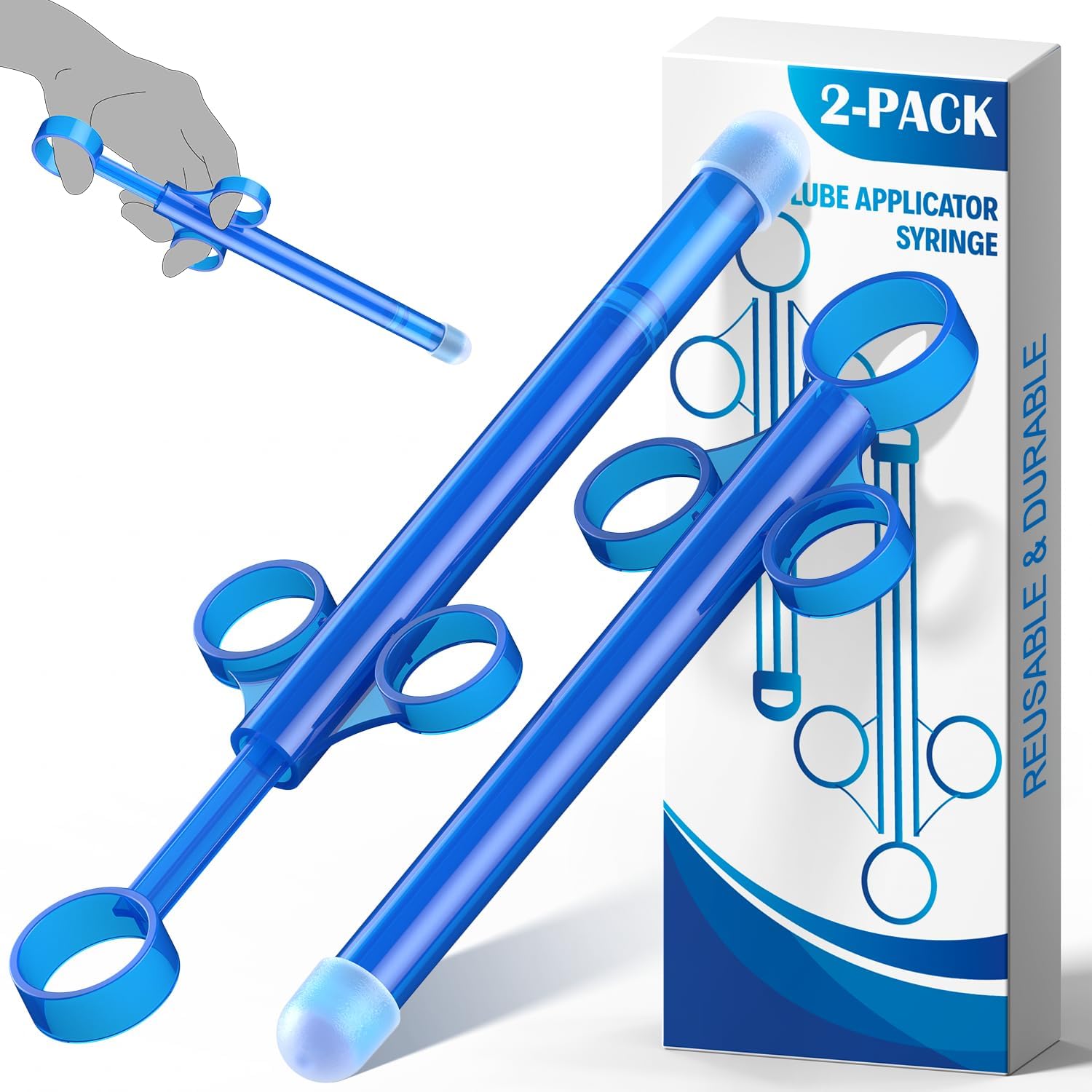 Amazon.com: Lube Applicator Syringes, 15ml Lubricant Shooter with ...