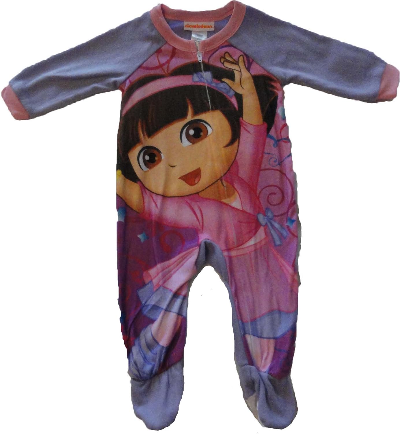 Amazon.com: Nickelodeon Dora The Explorer Infant Girl Sleeper: Infant ...