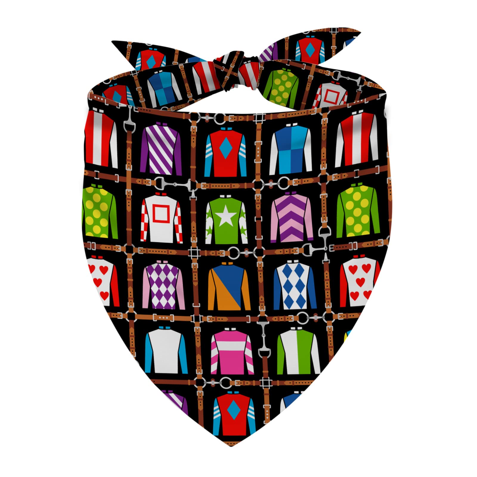 Snapklik.com : Kentucky Derby Dog Bandana Jockey Attire Triangle Dog ...