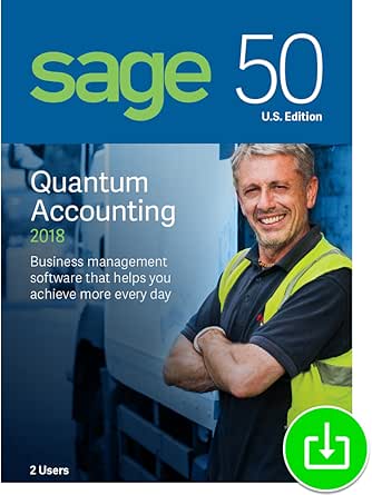 Amazon.com: Sage 50 Quantum Accounting 2018 U.S. 2-User [Download ...