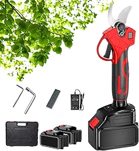 Amazon.com: Professional Cordless Electric Pruner with LCD Display ...