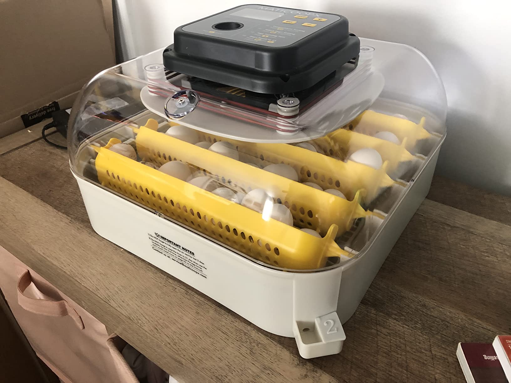 $22/mo - Finance MATICOOPX 30 Egg Incubator with Humidity Display, Egg ...