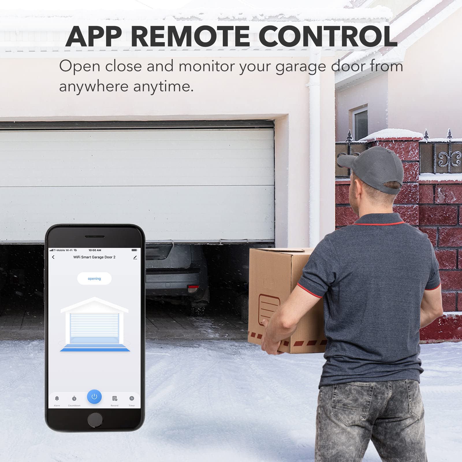 Garage Door Opener With Iphone Remote Access