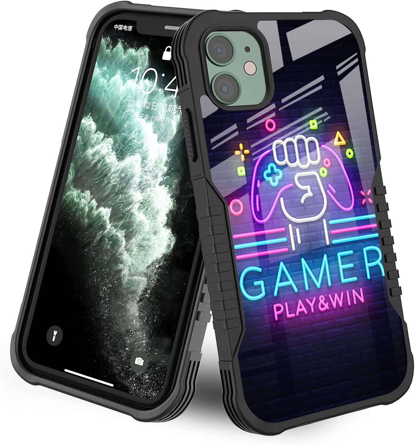 Amazon.com: iPhone 11 Gamer Aesthetic Graphic Gaming Video Games Boys ...