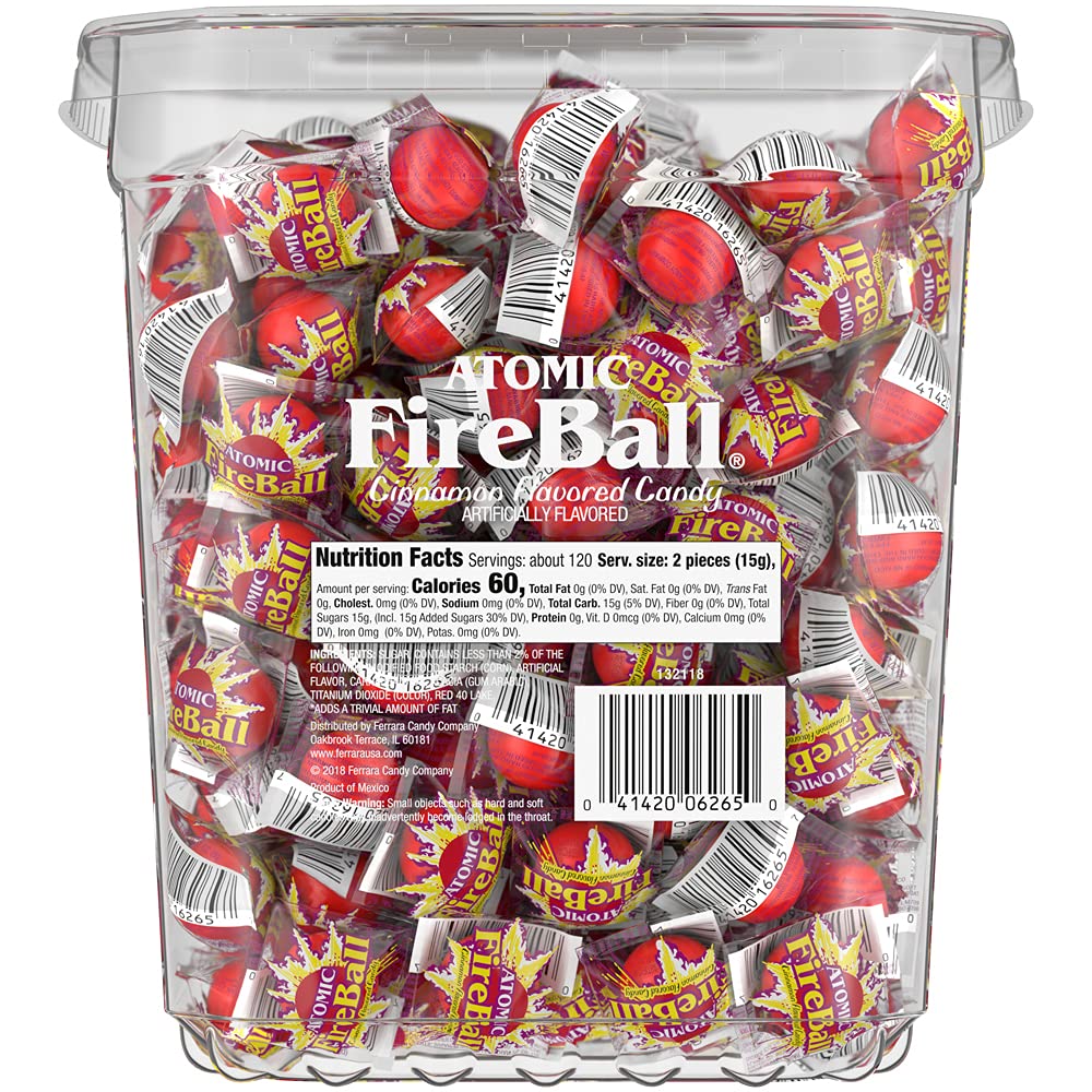 Atomic Fireballs Candy bote a...B009P4MX3Y | Encarguelo.com