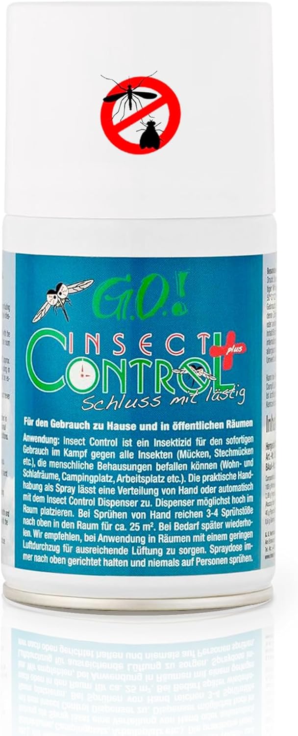 GO! Insect Control: 1X Spray-Dose zu 250ml I Fliegenabwehr Insekten ...