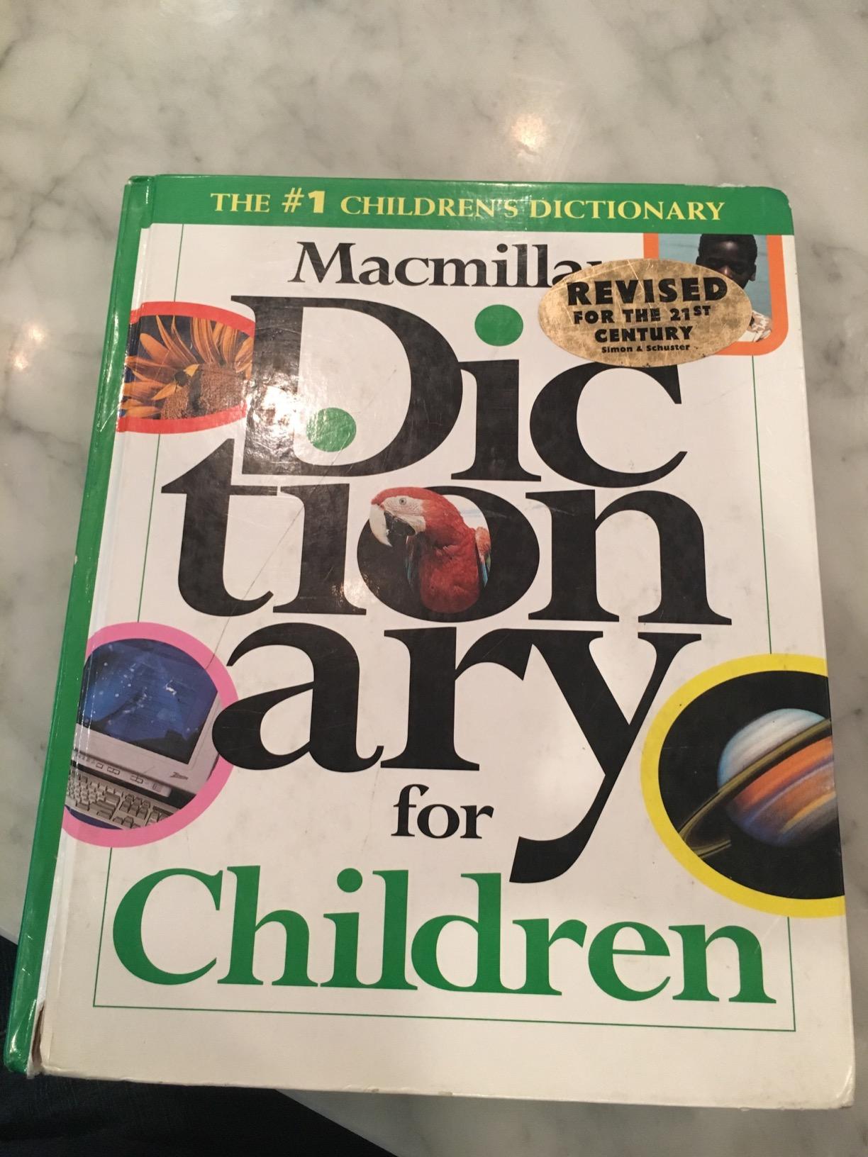 Macmillan Dictionary Children: Macmillan: 9780027573756: Amazon.com: Books