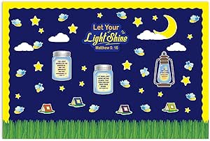 Amazon.com : Gilprop 112 Pcs Firefly Bulletin Board Cutouts Firefly ...