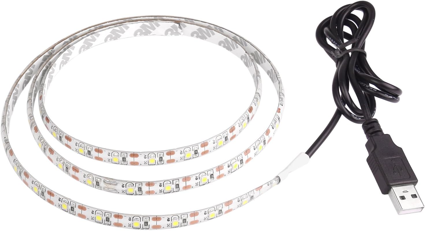 Amazon.com: Lemonbest 2m Resin Flexible USB LED Lights Strip Ribbon ...