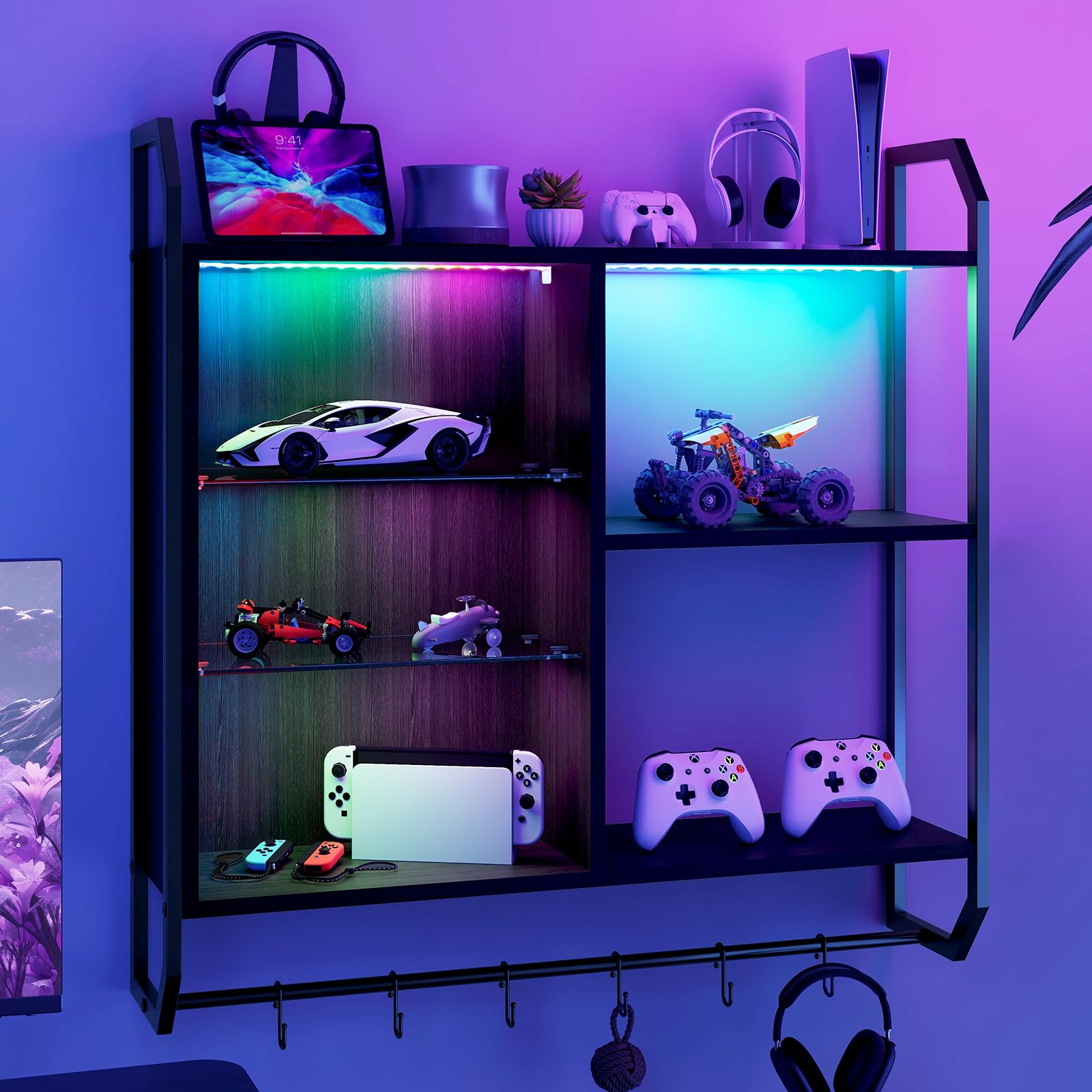 Led Lighted Glass Shelves Quality Australian Made Glass Display