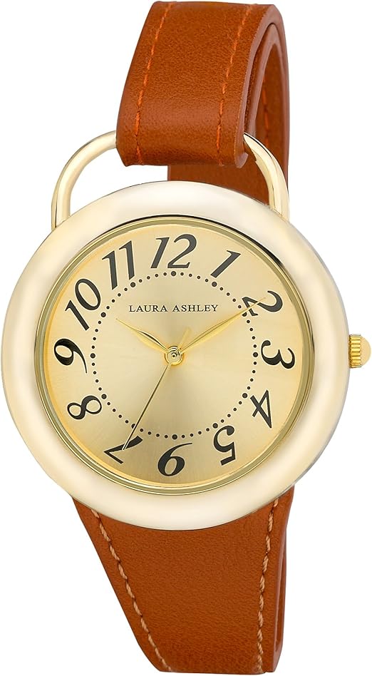 Laura Ashley Womens Analogue Classic Quartz Watch with PU Strap ...