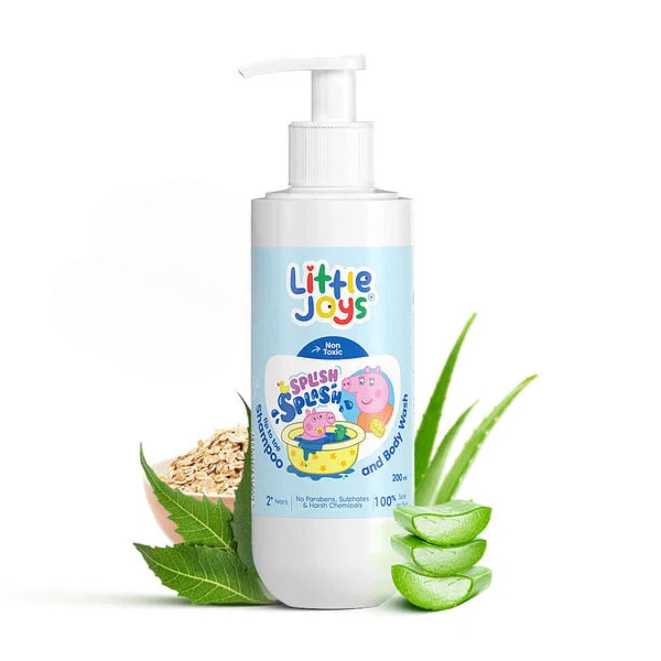 Buy Little Joys Organic 2-in-1 Nourishing Shampoo & Body Wash for Kids ...