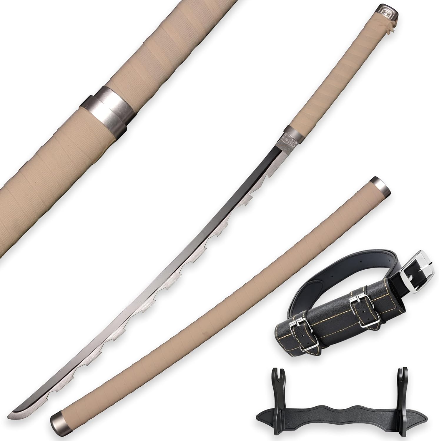 Amazon.com: SV Handmade Anime Sword Cosplay Hashibira Inosuke Sword ...