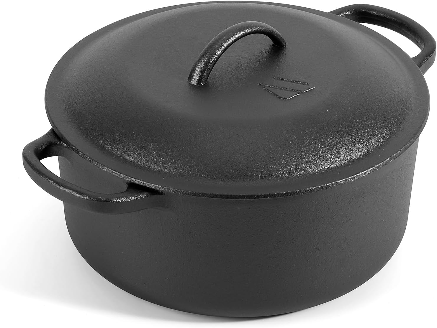 Amazon.com: Northriver Casting 6 QT Basics Cast Iron Dutch Oven Pot ...