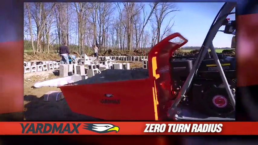 Watch YARDMAX YD8103 Track Barrow, 660 lb. Capacity, Briggs and ...