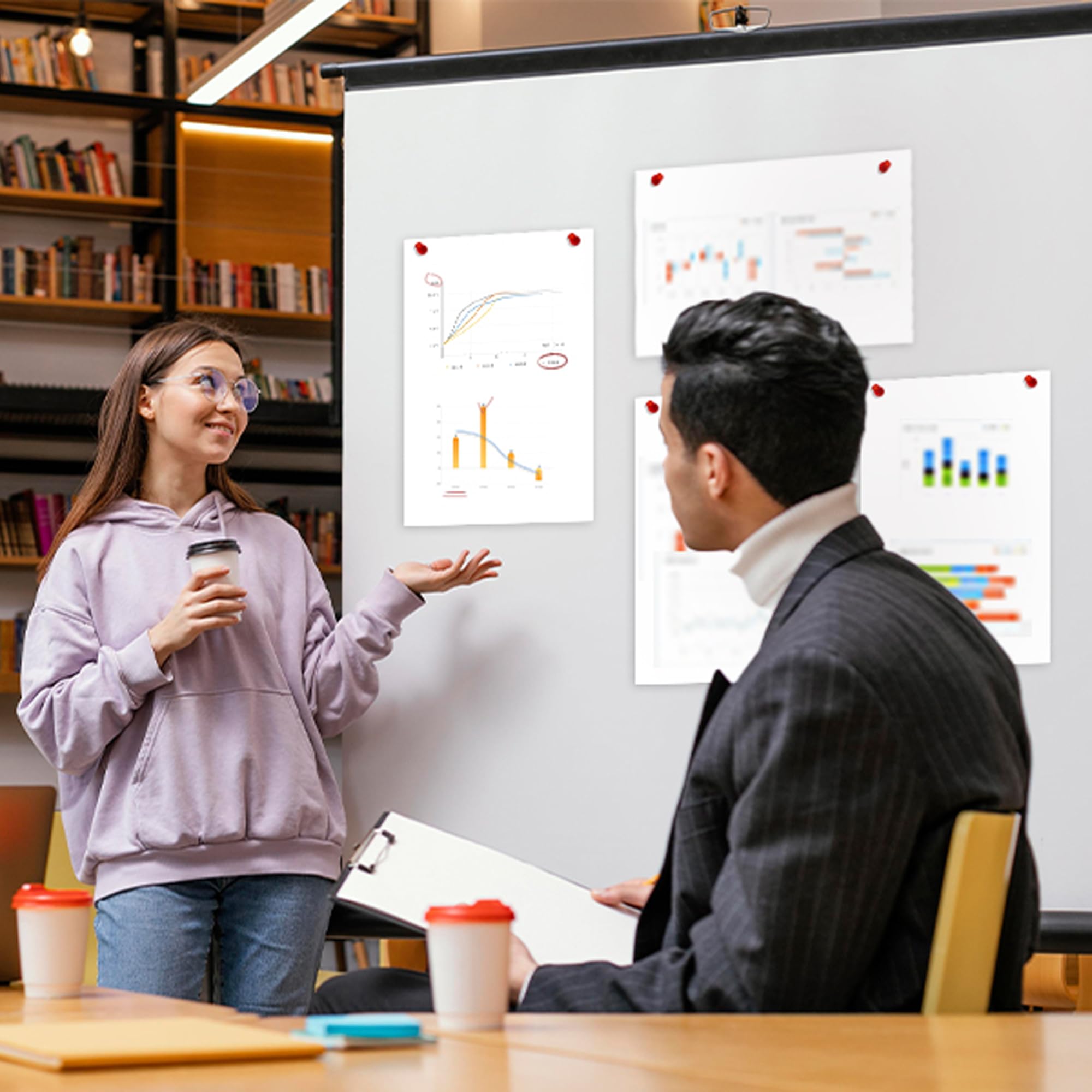 Snapklik.com : 25 Sheets Poster Boards,85x11 Inch White Poster Board ...