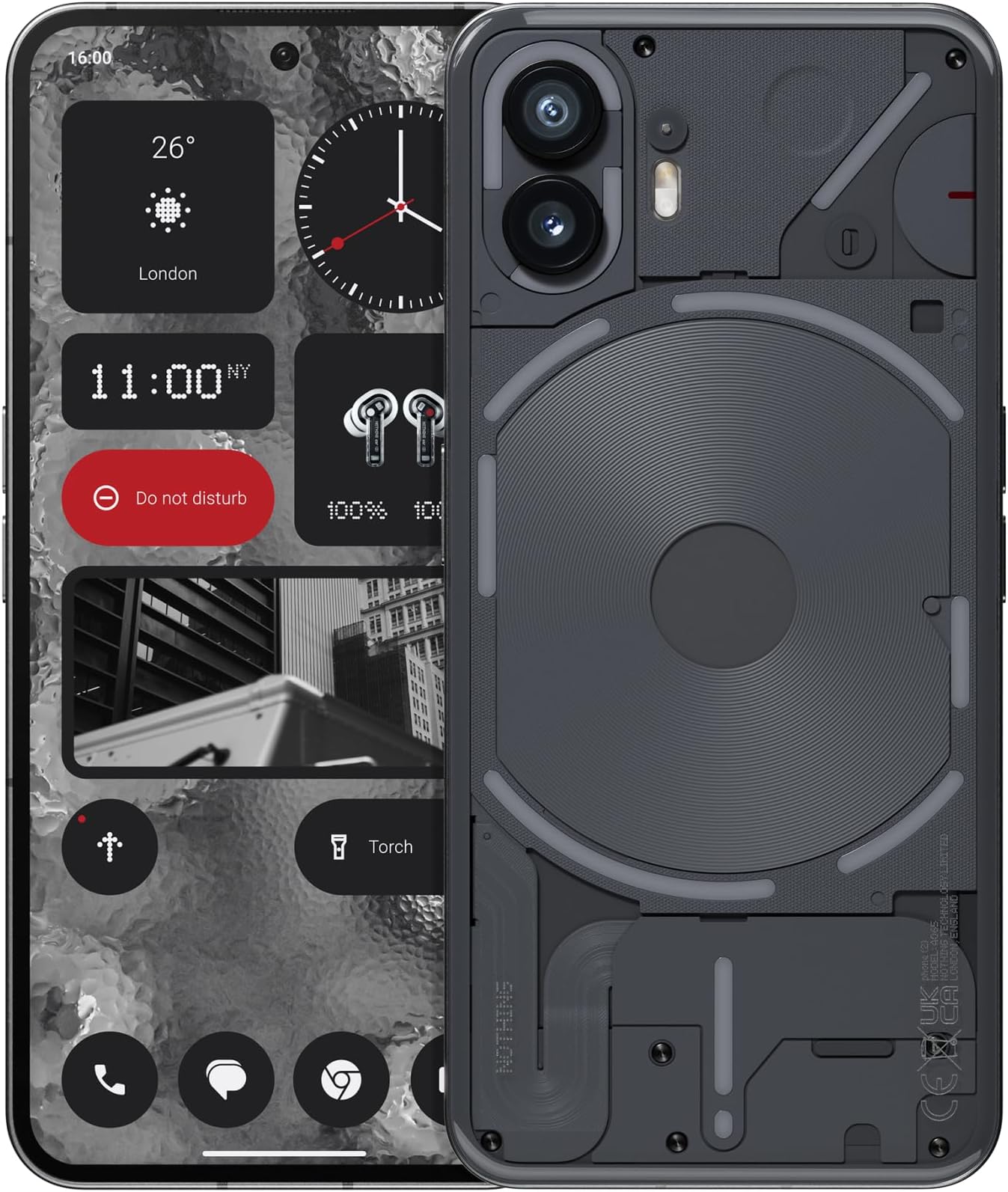 Amazon.com: Nothing Phone (2) - 512 GB + 12 GB Ram, Glyph Interface, OS ...