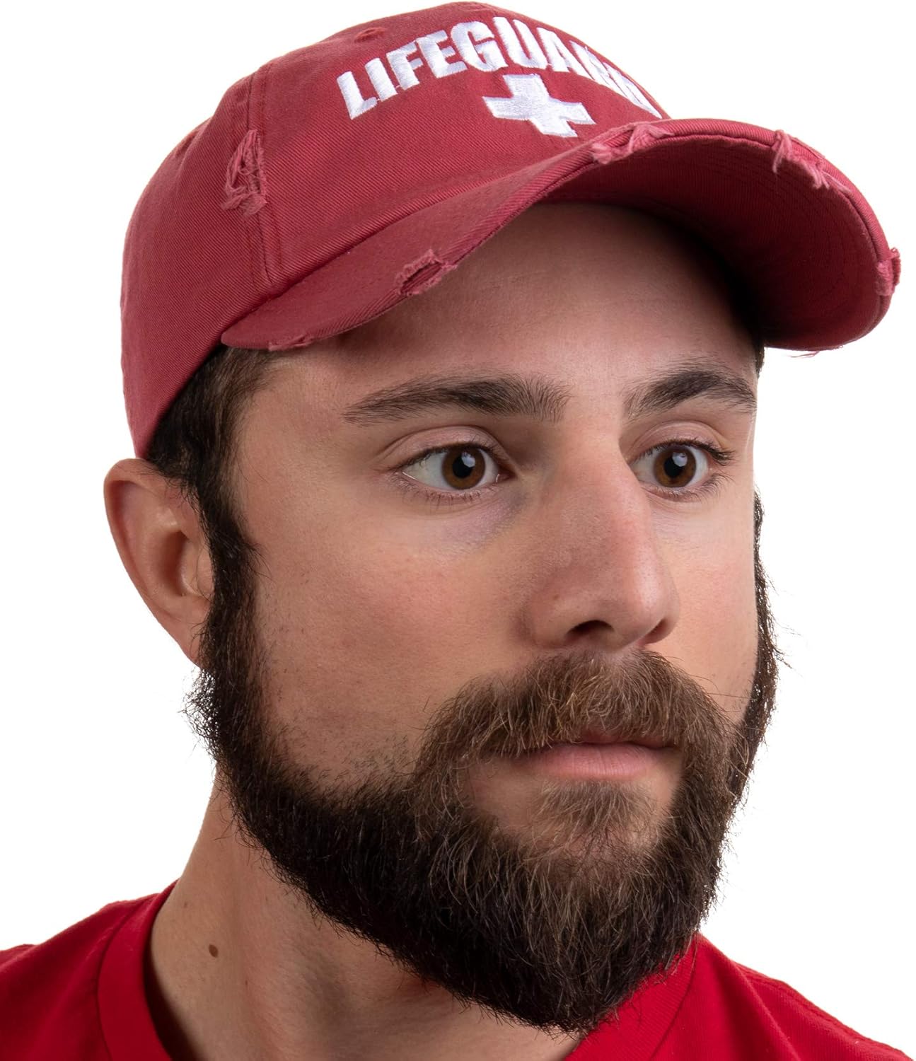 Lifeguard Distressed Hat | Vintage Guard Baseball Cap Men Women Costume ...