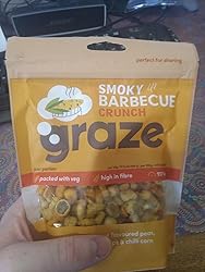 Graze Smoky Barbecue Crunch - Vegan Savoury Snacks Sharing Bags, High ...