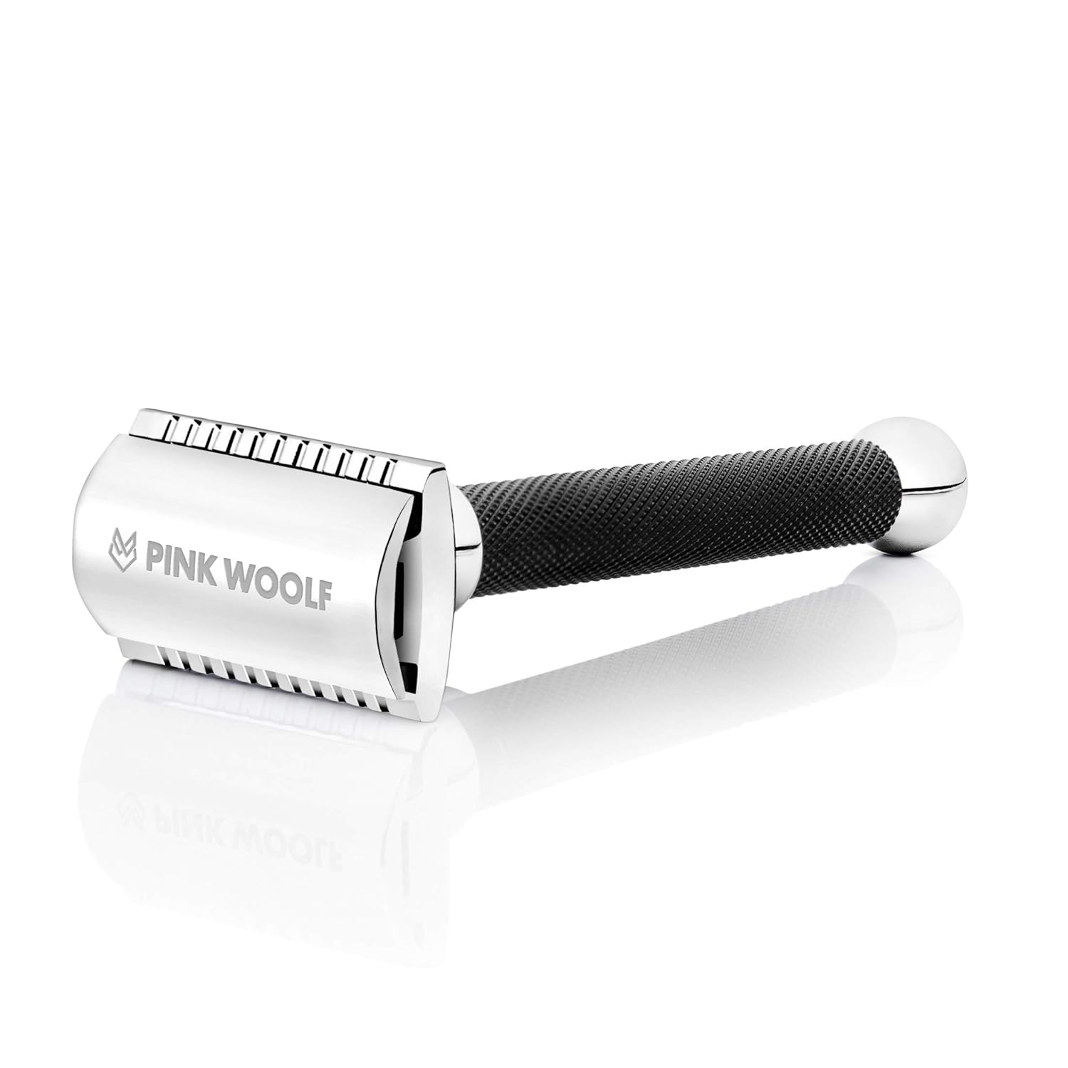 Pink Woolf Double Edge Safety Razor for Men - CC87 | Premium Chrome ...