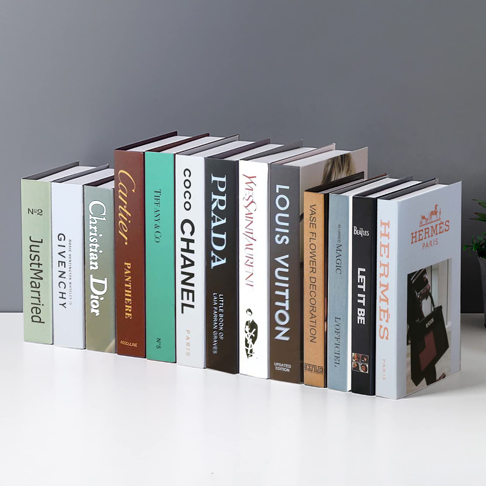 Amazon.com: Glamativity Decorative Books Bundle of Designer Book Decor ...