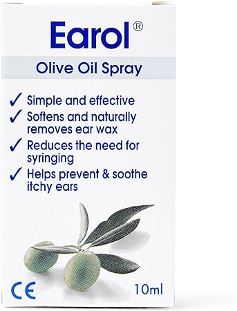 Earol Ear Wax Remover Olive Oil Spray 10 ml : Amazon.ca: Health ...
