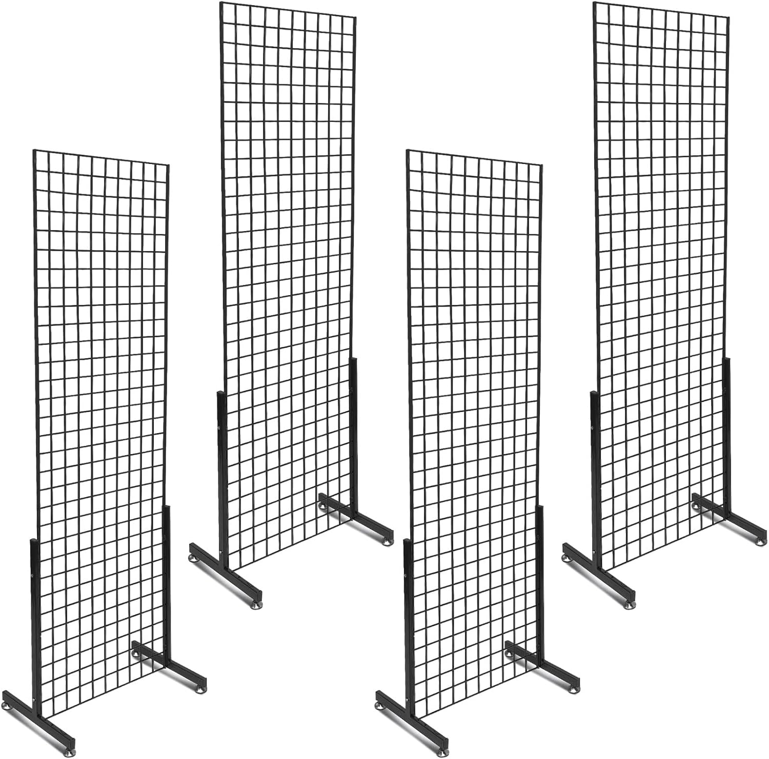 Amazon.com: Zonon 2 x 6ft Standing Gridwall Panel Tower Grid Wall with ...