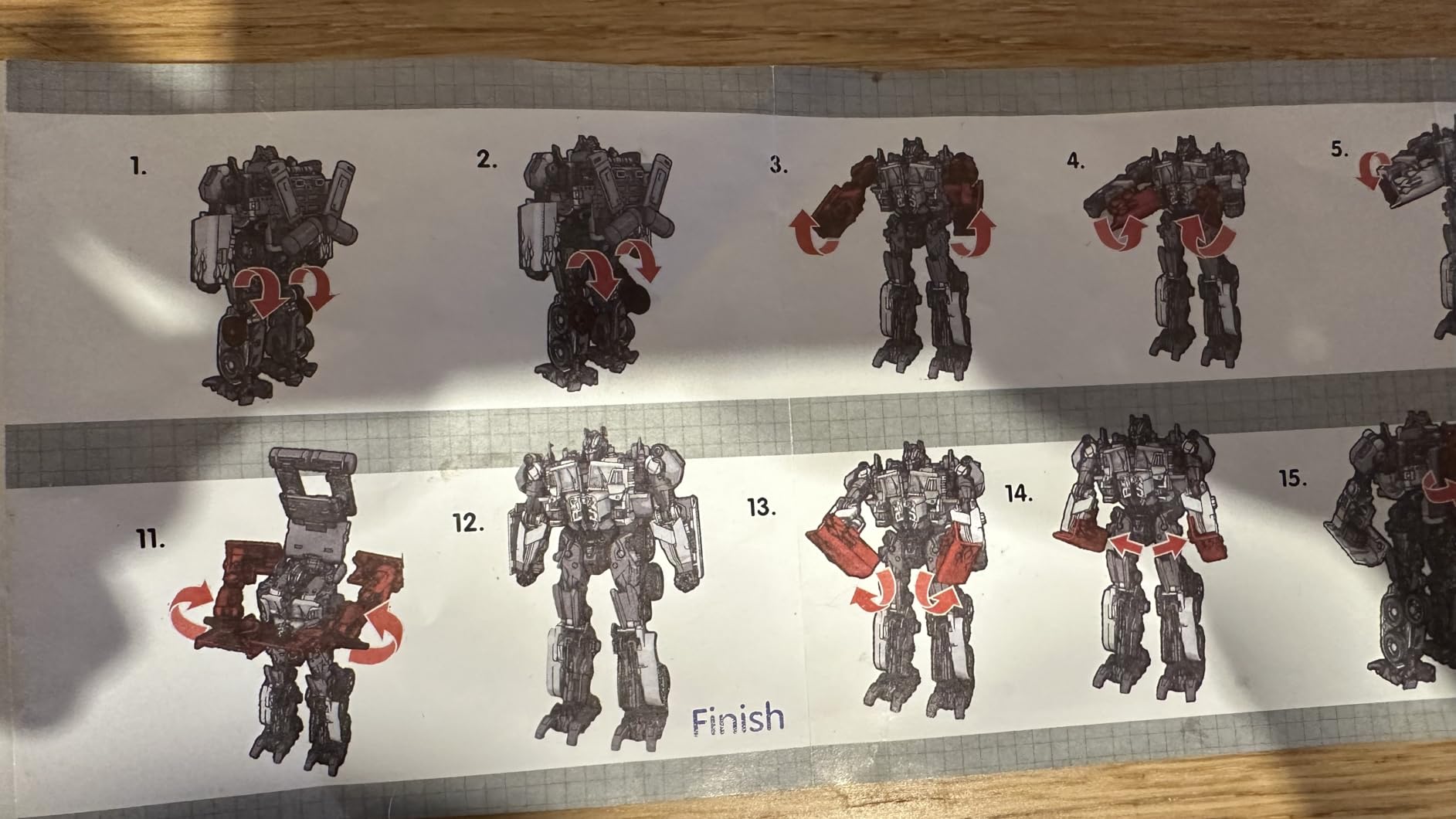 SK MISS Transformable Optimus Toys Prime Figurine, Robot Transformable ...