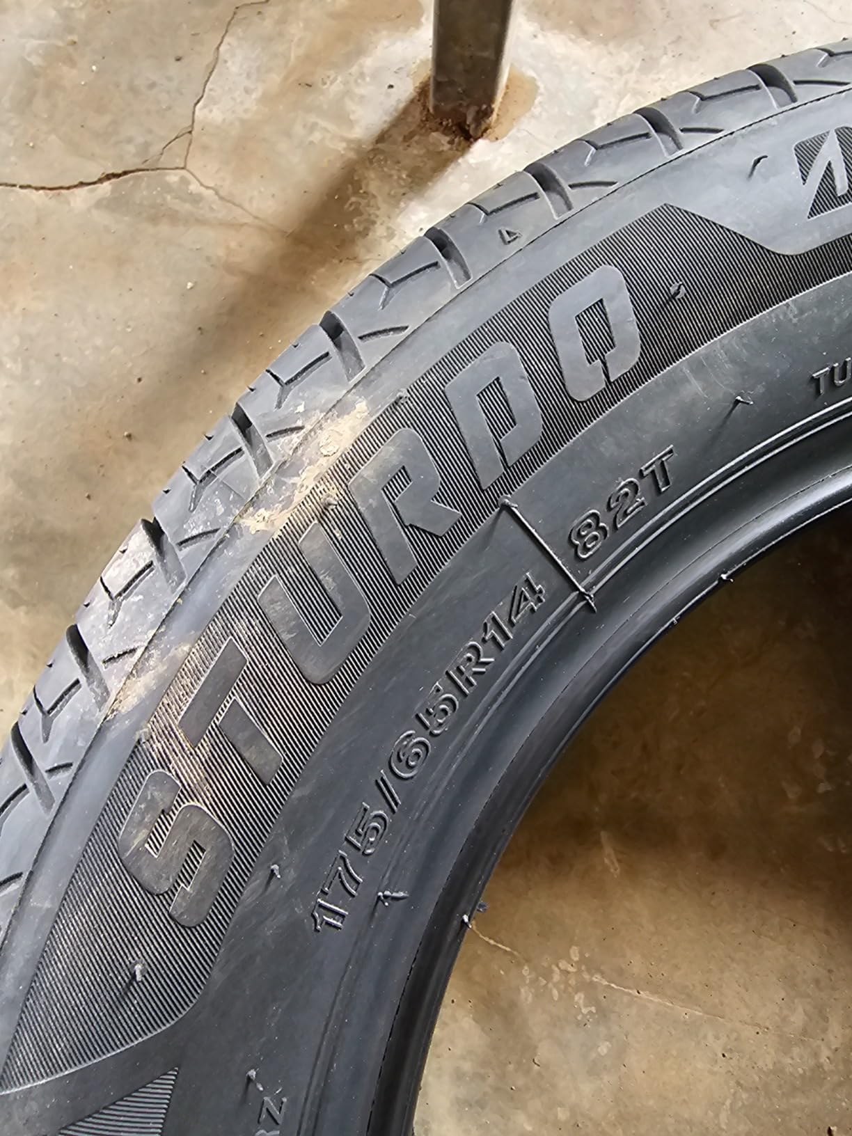 Bridgestone Sturdo Tl 175/65% R14 Tubeless Car Tyre : Amazon.in: Car ...