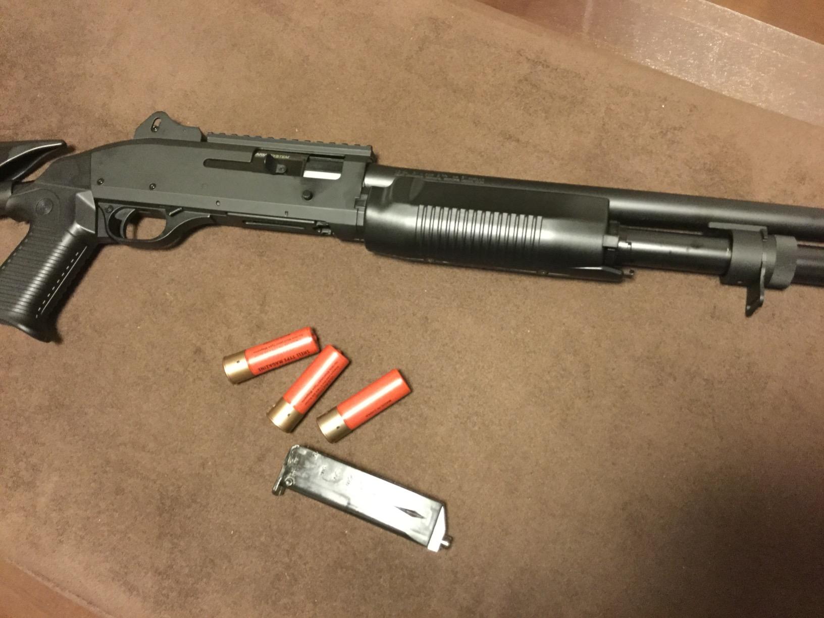 Amazon.co.jp: CM373M ベネリM3 Tac.ロングリトラクタブルストック ショットガン : ホビー