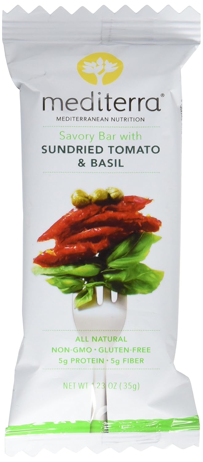 Amazon.com : MEDITERRA BAR TOMATO & BASIL 1.23OZ : Health & Household
