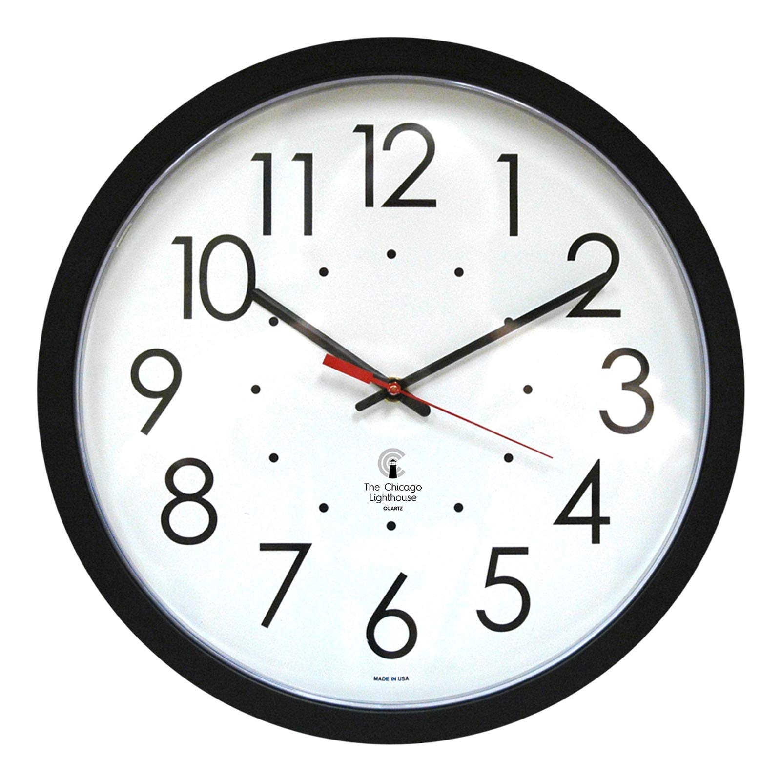 Amazon.com: The Chicago Lighthouse Wall Clock Dial with Daylight ...