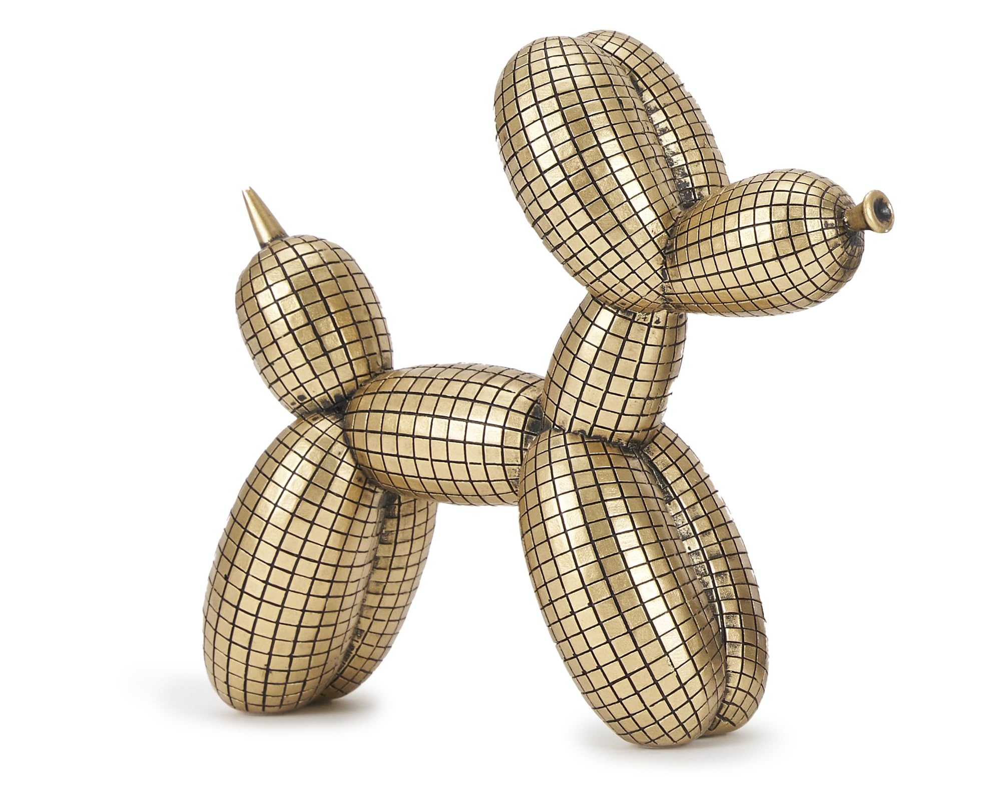 Amazon.com: BOIHEGU Unqiue Balloon Dog Statue Decor, 7 inch Resin ...