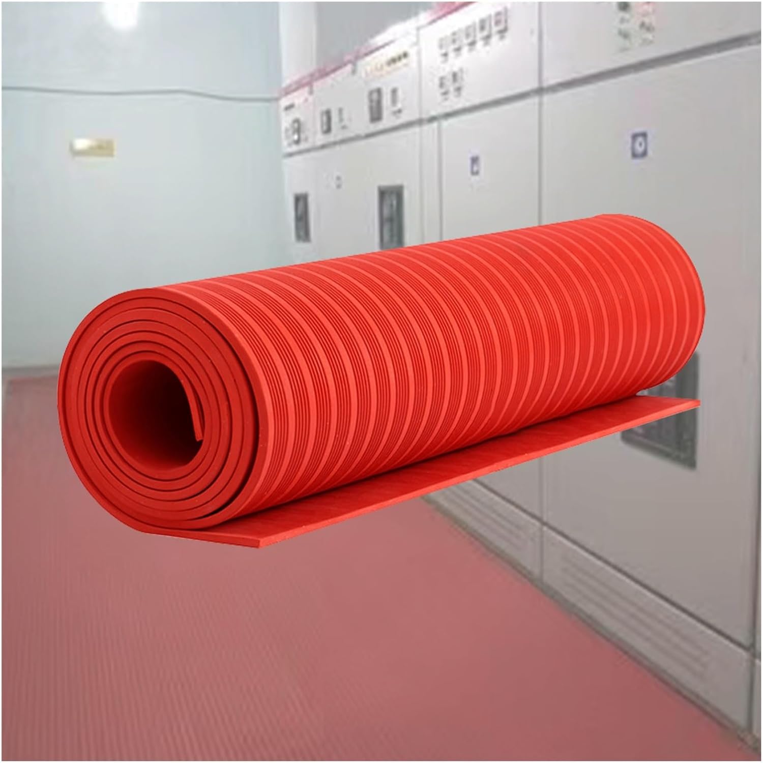 Amazon.com: Distribution Room Switchboard Rubber Insulating Mat, Power ...