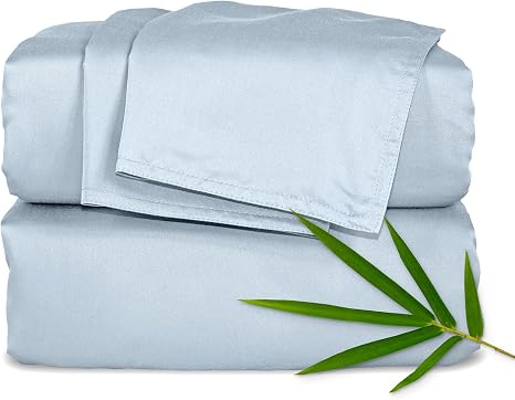 Amazon.com: Pure Bamboo King Sheets, Genuine 100% Organic Viscose ...