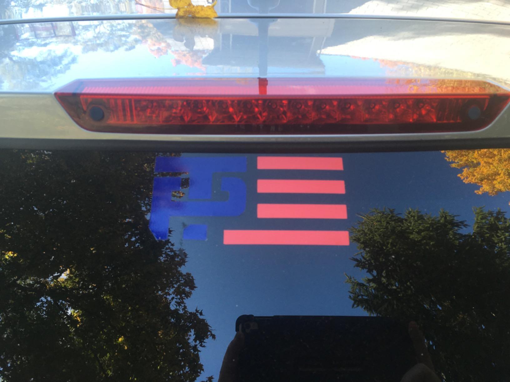 Amazon.com: Official Trump Pence Logo ONLY Window Decal Sticker (no ...